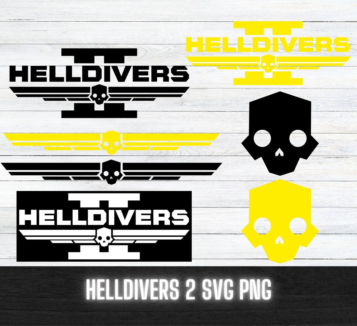 Helldiver 2 SVG PNG - Etsy