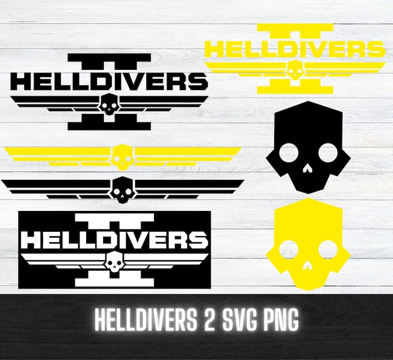 Helldiver 2 SVG PNG - Etsy