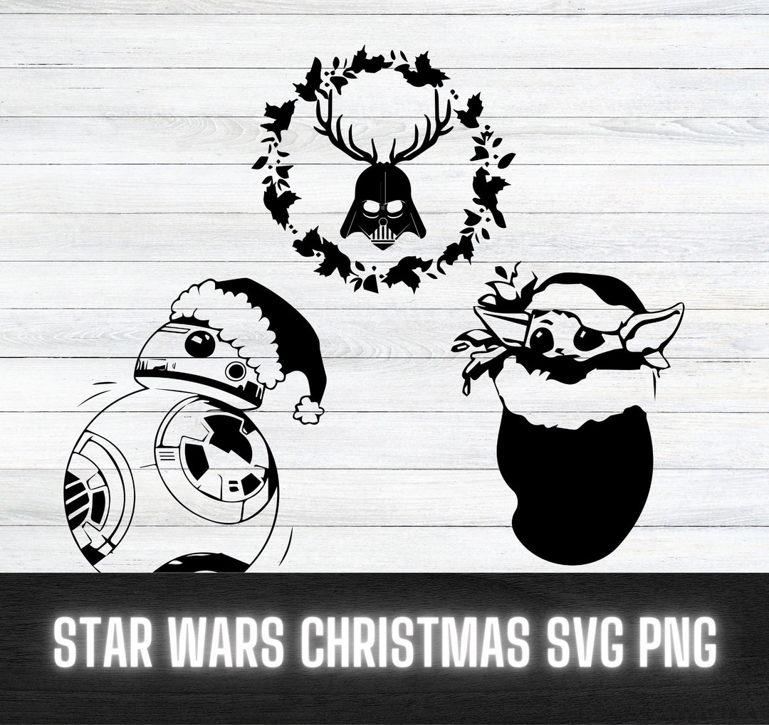 Star Wars Christmas #2 SVG PNG - Etsy