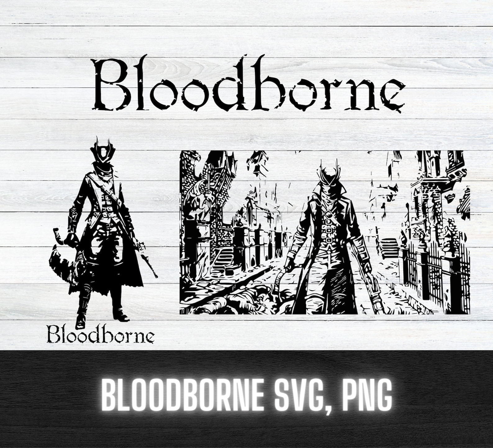Bloodborne SVG, PNG - Etsy