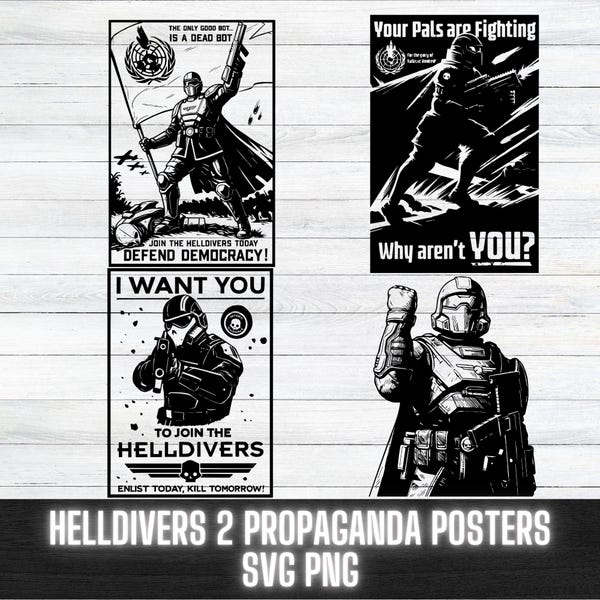 Helldivers Logos - Etsy
