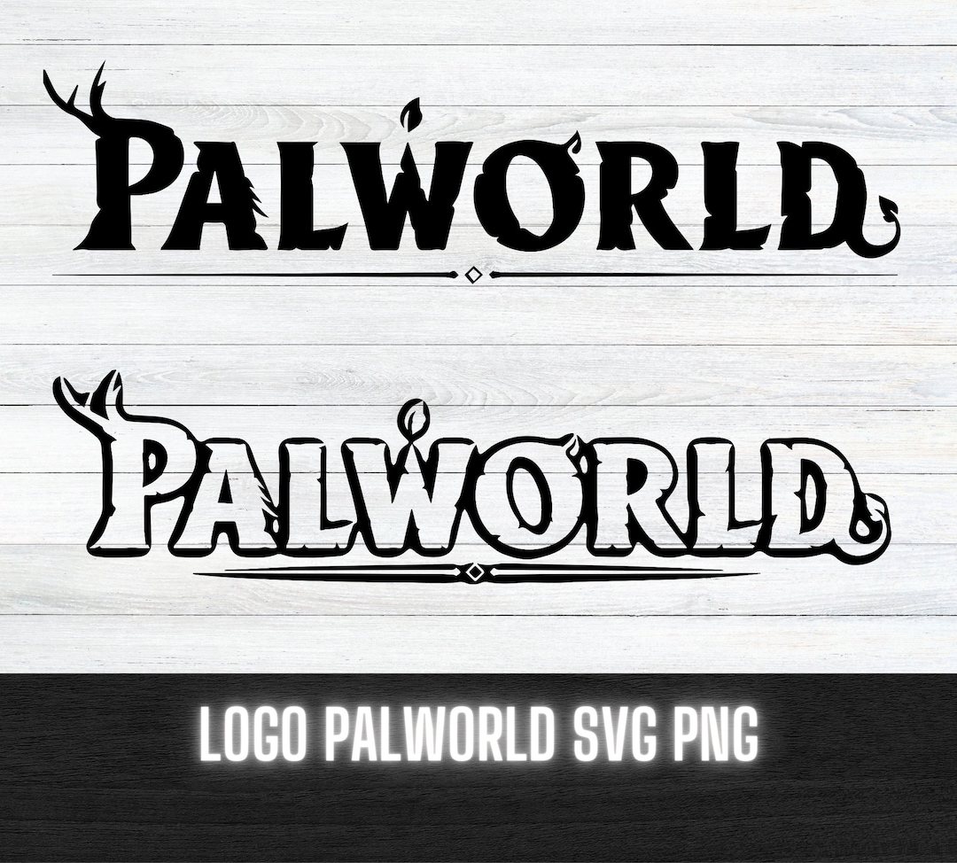 Palworld Logo SVG PNG - Etsy