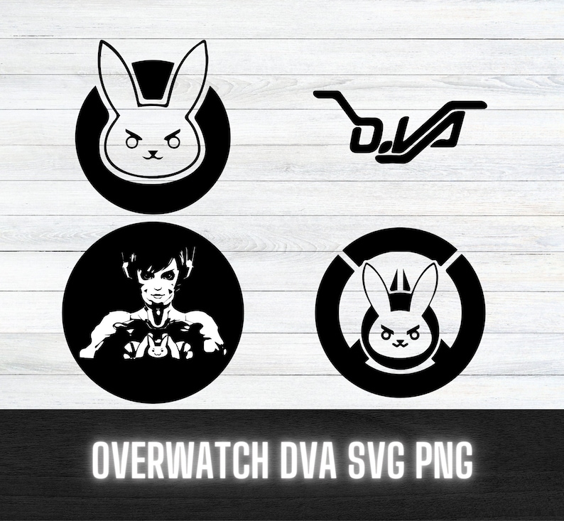 Overwatch DVA SVG PNG - Etsy