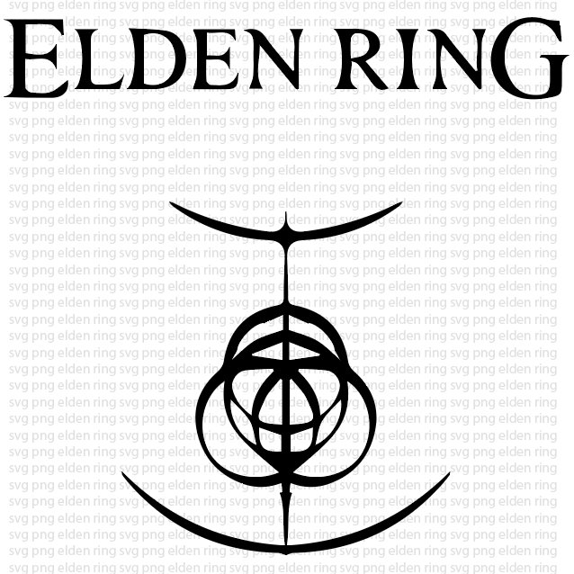 Elden Ring LOGO PNG SVG | Etsy