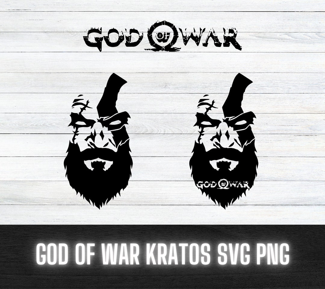 God of War Kratos SVG PNG - Etsy Ireland