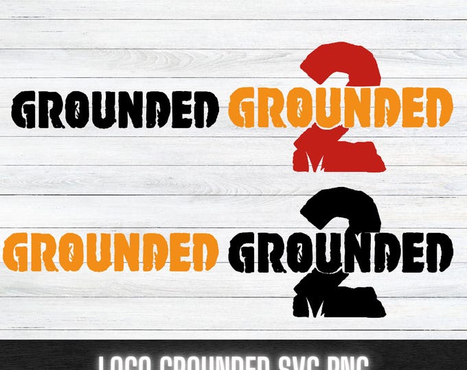 Grounded 2 Logo SVG PNG - Etsy Canada