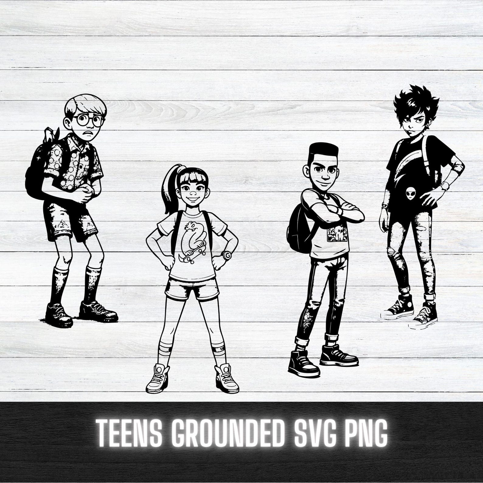 Grounded 2 Teens SVG PNG - Etsy