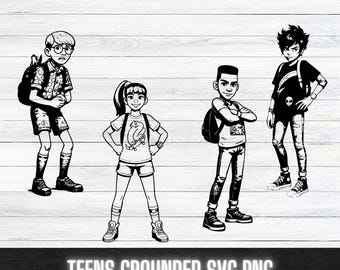 Grounded 2 Teens SVG PNG - Etsy