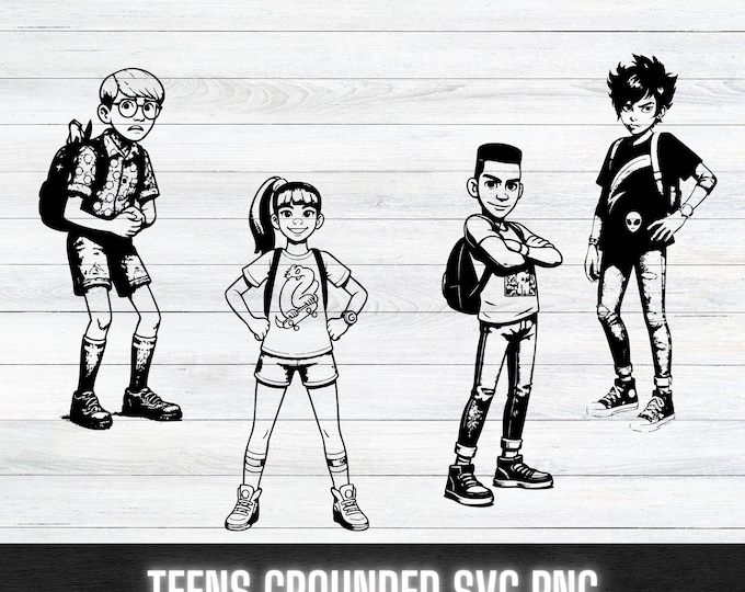 Grounded 2 Teens SVG PNG - Etsy