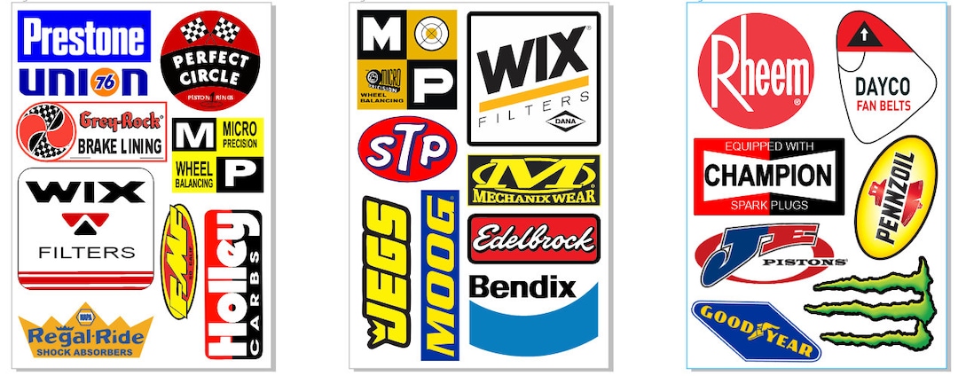 Free Shipping 23 Racing Decals Stickers Drag Race Nascar Vinyl FREE ...