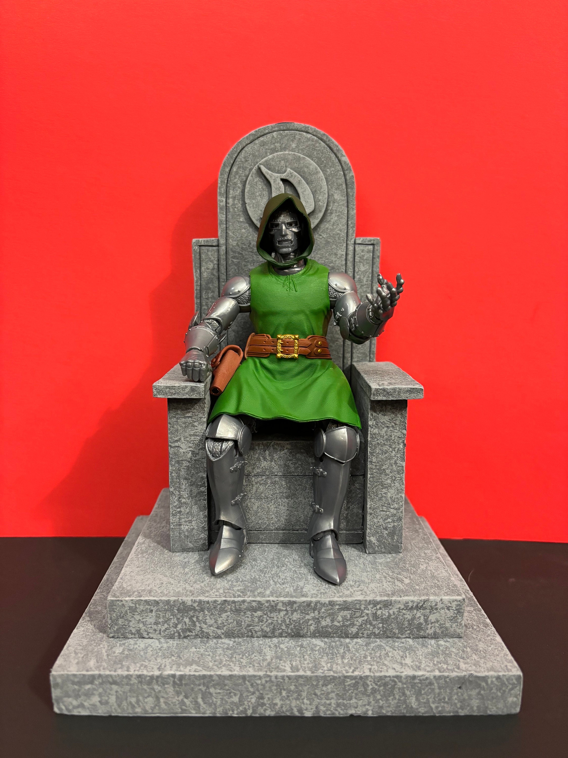 1:12 Scale Doctor Doom Throne Marvel Legends Mezco - Etsy