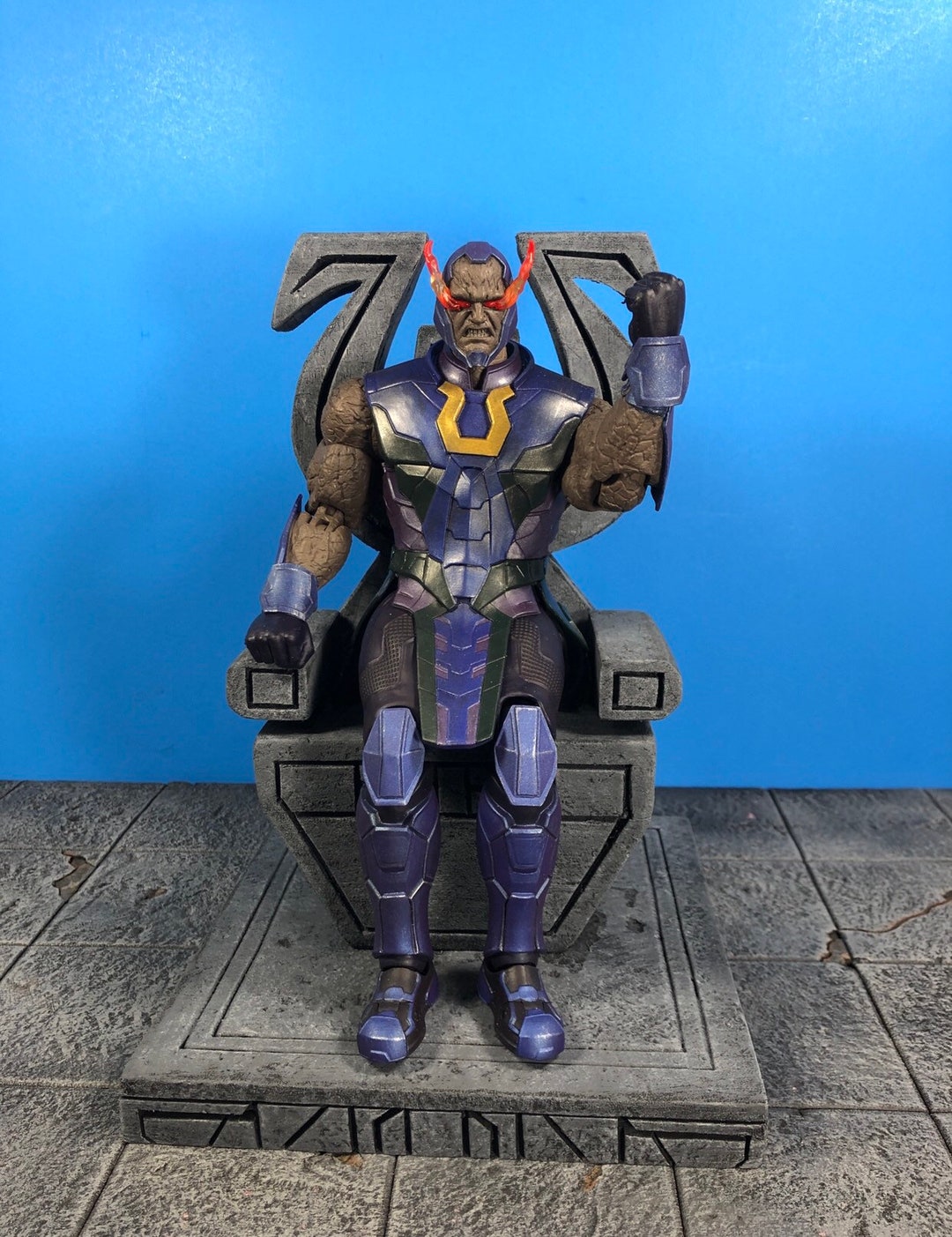 Storm Collectibles Darkseid Throne DC Action Figure Photography - Etsy