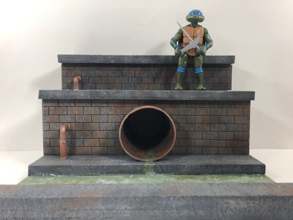 1:12 Scale Dirty Sewer Riser Diorama Base Detolf Action Figure | Etsy