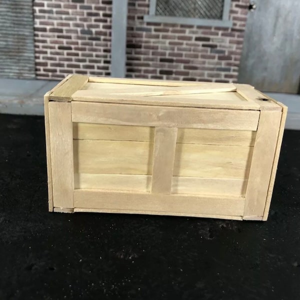 Wooden Crate - Etsy