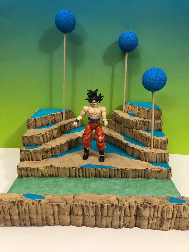 1:12 Scale Namek Terrain Water Dragon Ball Z Diorama Detolf Action ...