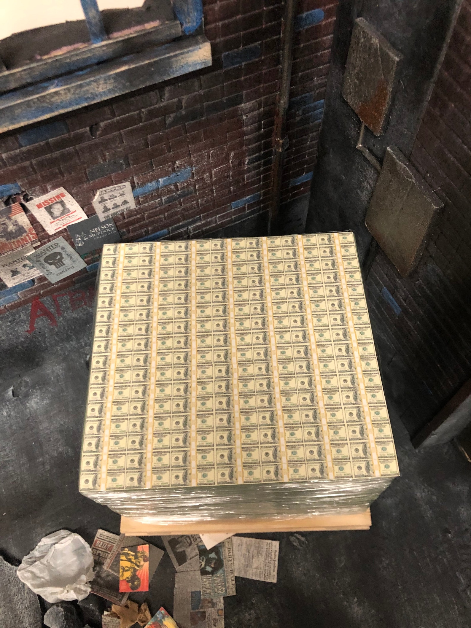 1:6 Scale Money Pallet Prop Diorama Action Figure Photography - Etsy