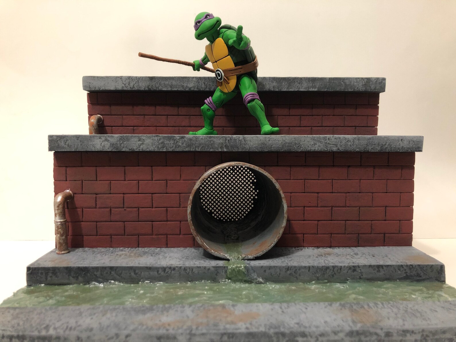 1:12 Scale Sewer Riser Diorama Base Detolf Action Figure - Etsy