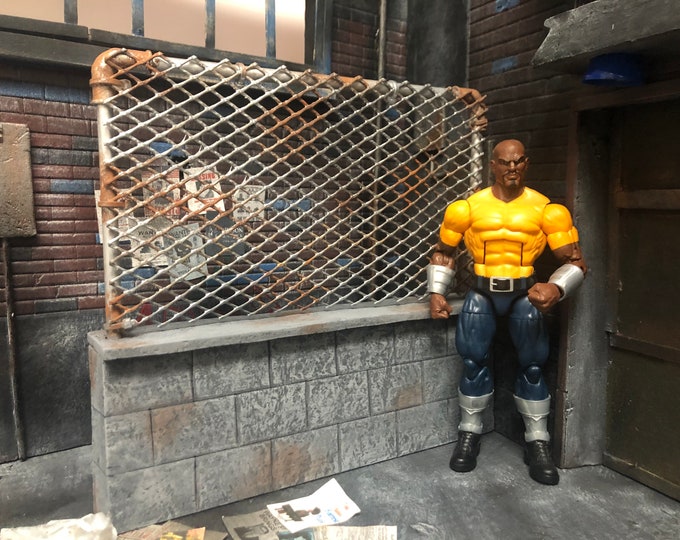 Loading Dock 5 6 7 Action Figure Diorama Kit Background Scenery Stand 1
