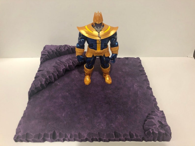 1:12 Scale Cosmic Rock Space Diorama Base Detolf Action Figure ...