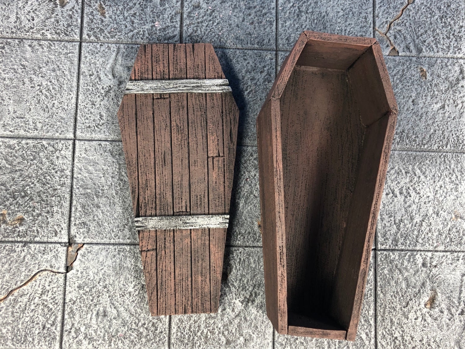 1:12 Scale Coffin Prop Diorama Action Figure Photography - Etsy