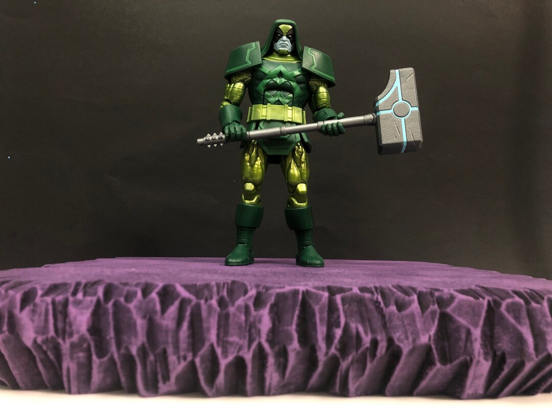 1:12 Scale Cosmic Rock Thick Base Detolf Action Figure Photo - Etsy