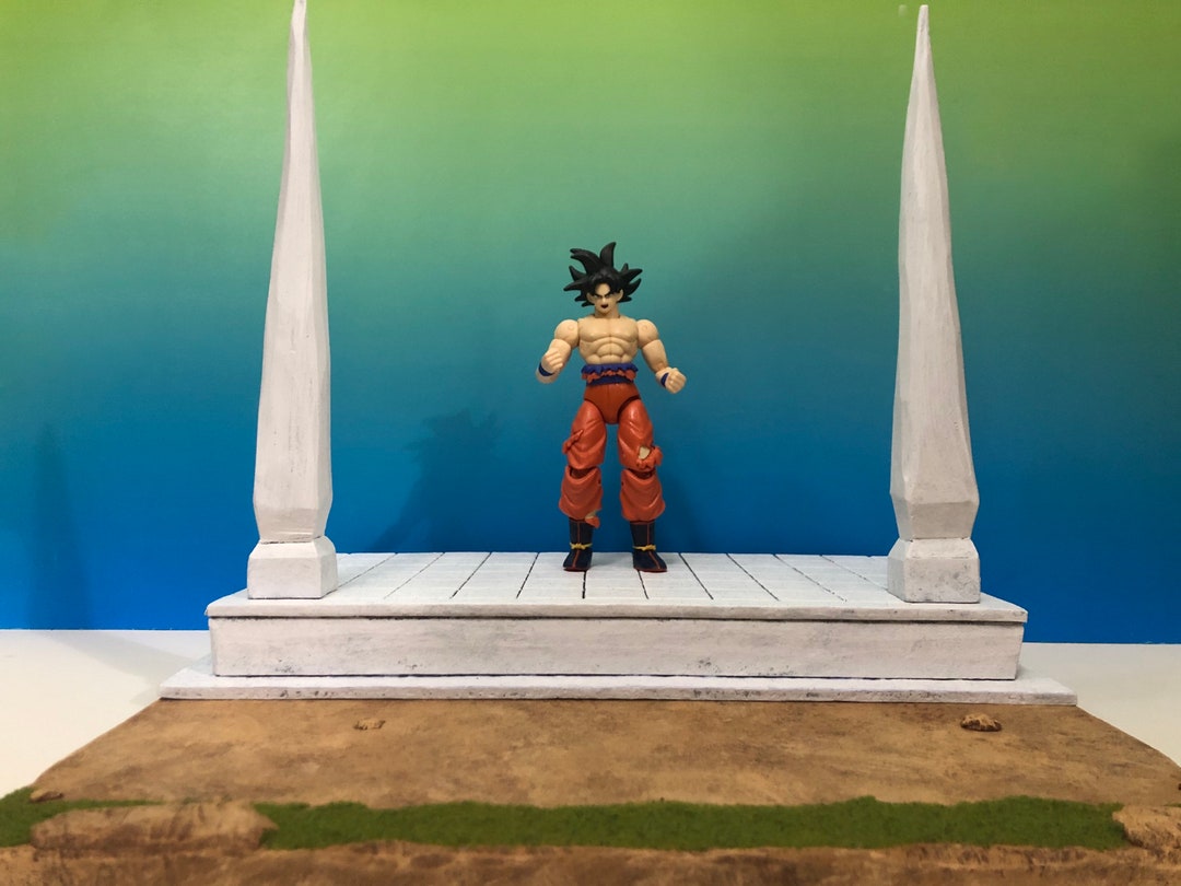 1:12 Scale Cell Games Arena Terrain Dragon Ball Z Diorama Detolf Action ...