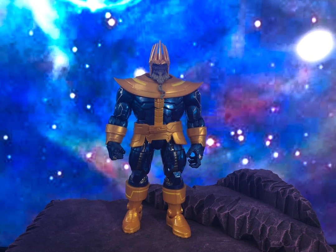 1:12 Scale Cosmic Rock Space Diorama Base Detolf Action Figure ...