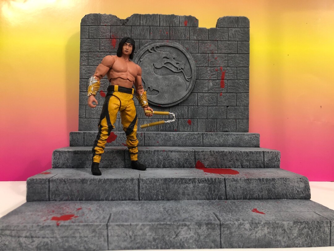 1:12 Scale Bloody Mortal Kombat Detolf Diorama Action Figure ...