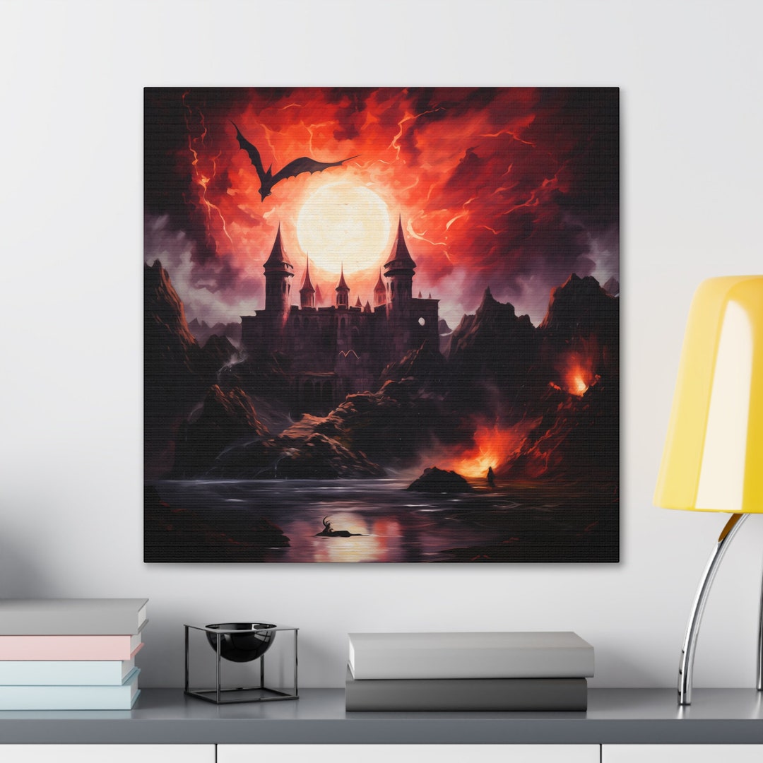 Dark Knight Castle - Etsy
