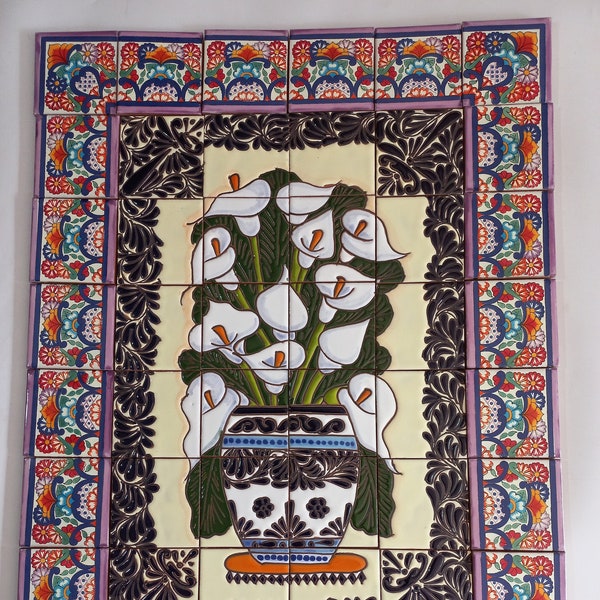 Mexican Mosaic Tiles - Etsy