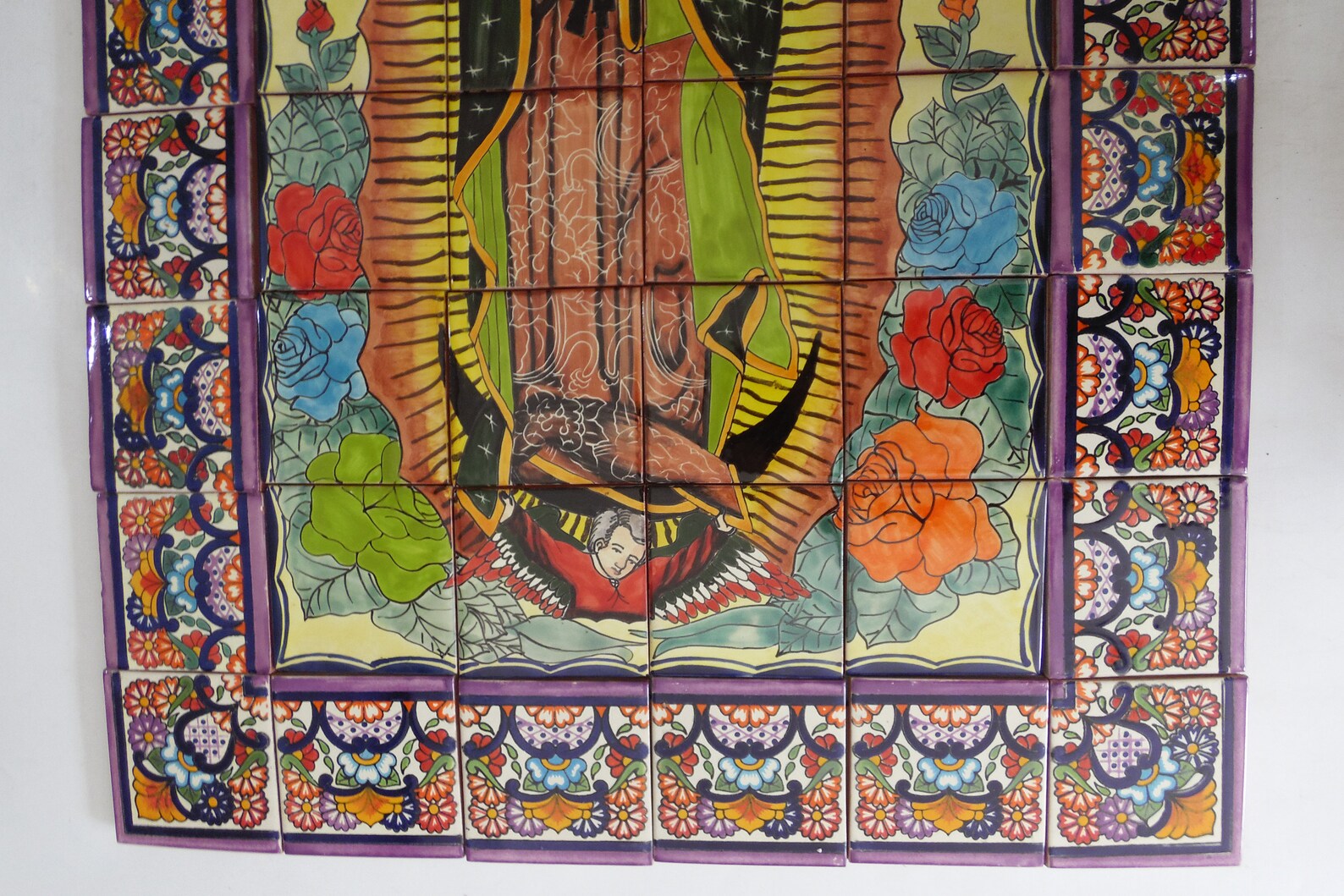 25 X 34 Ceramic Tile Mural Mexican Talavera - Etsy