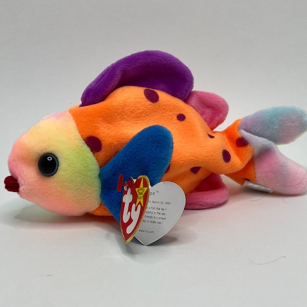 Lips the Fish Beanie Baby - Etsy