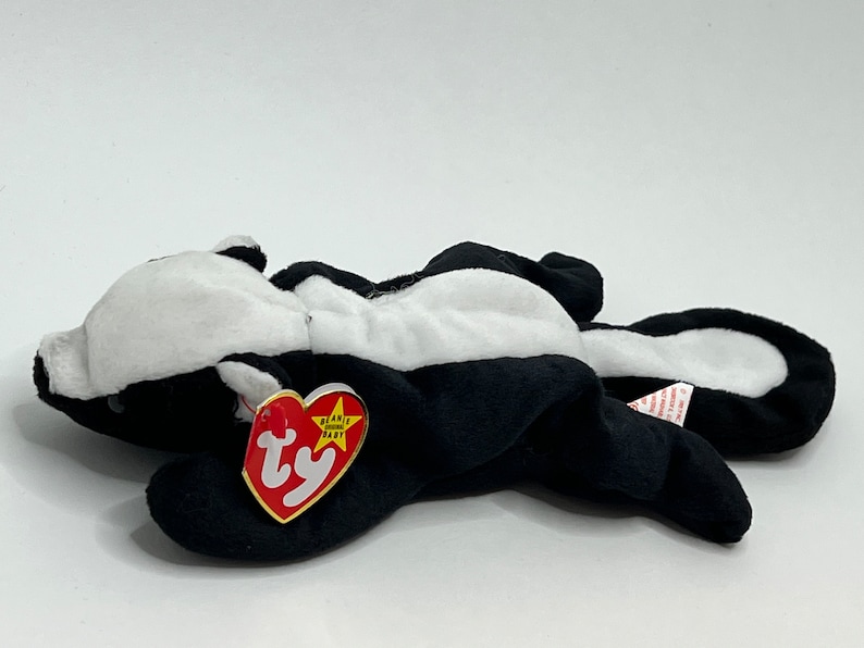 Ty "stinky" the Skunk Beanie Baby, Vintage, Rare and Retired - Etsy