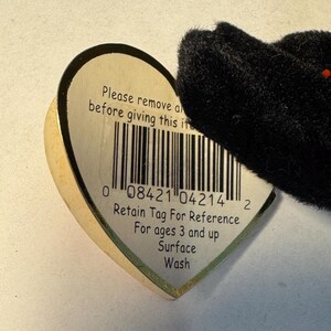 Ty "luke" the Black Lab Beanie Baby, Vintage, Rare & Retired - Etsy