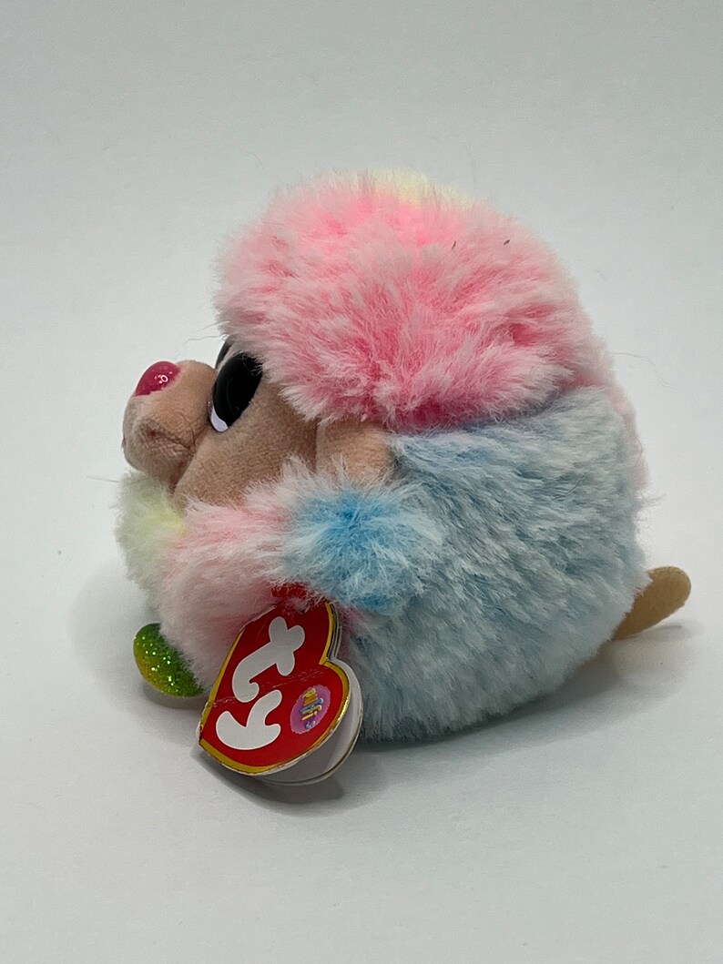 Ty rainbow the Poodle From the Puffies Beanie Baby - Etsy