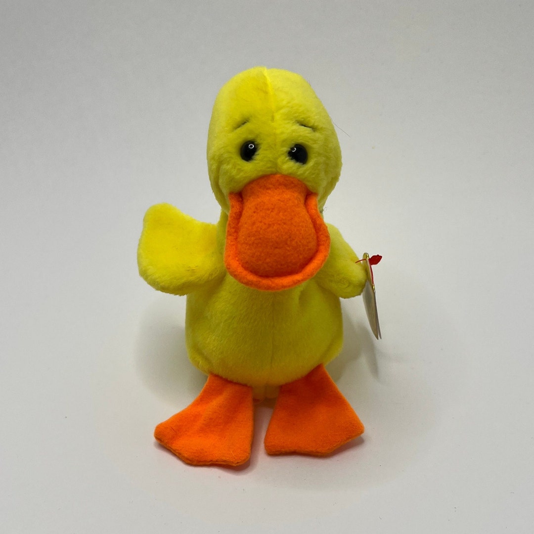 Ty "quackers" the Duck Beanie Baby, Vintage, Rare and Retired - Etsy