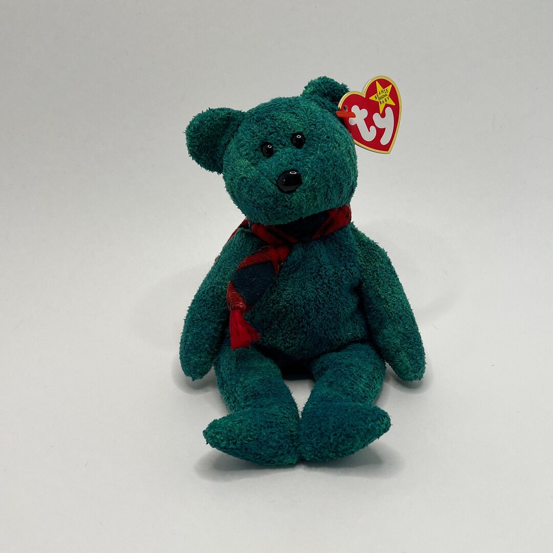 Ty "wallace" the Bear Beanie Baby, Vintage, Rare and Retired - Etsy
