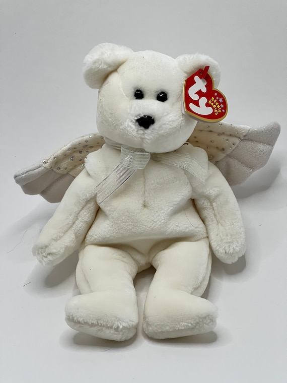 Ty herald the Christmas Angel Bear Beanie Baby Vintage Rare and Retired Etsy UK
