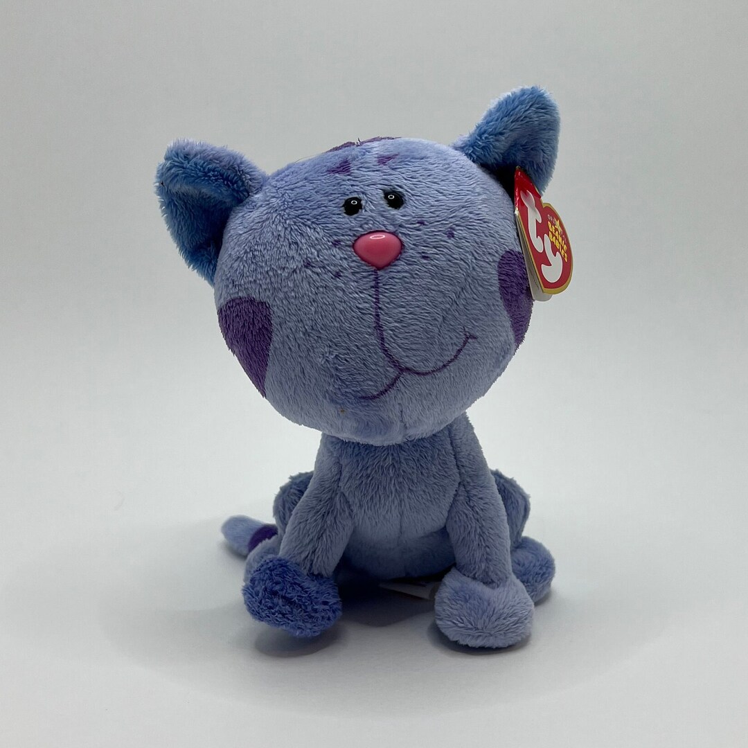 Rare Beanie Babies Cat Periwinkle the Cat Vintage Toys From - Etsy