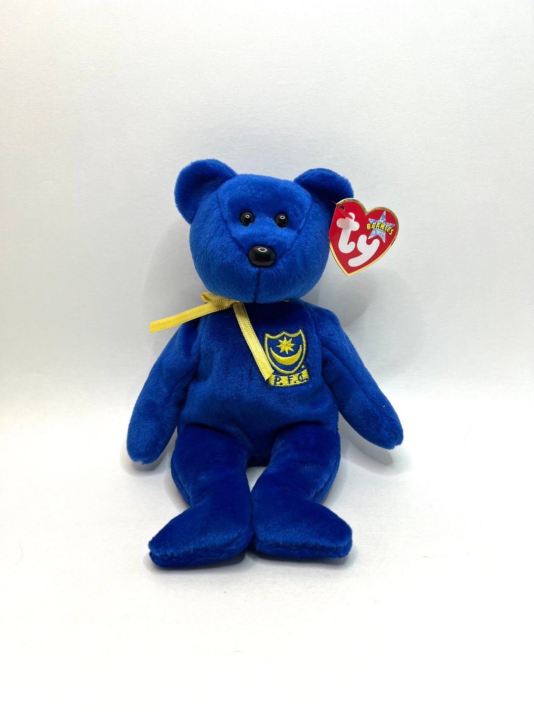 Ty "pompey" the Portsmouth Football Club Beanie Baby Bear, Vintage ...