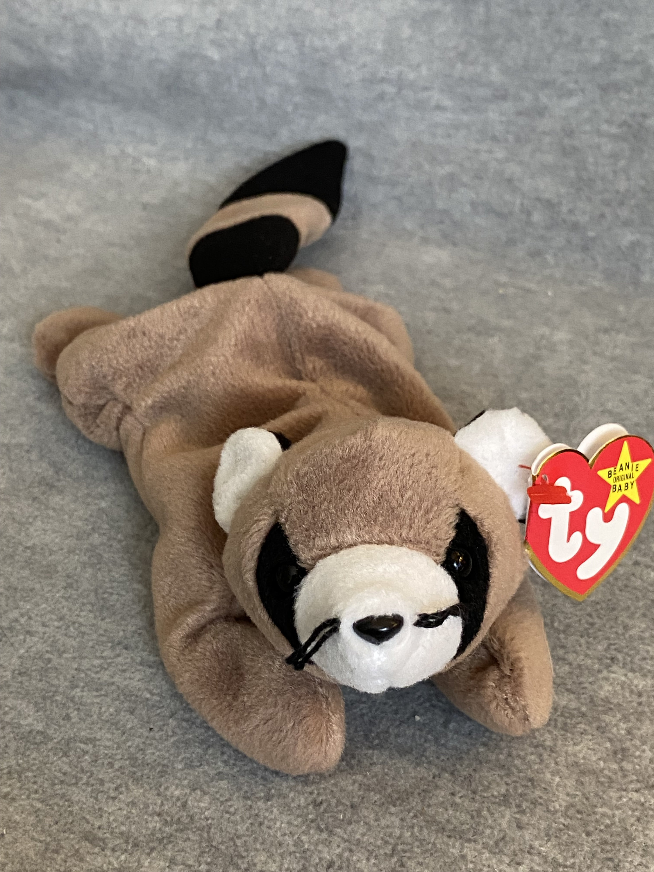 Toys Stuffed Animals & Plushies Ringo the Raccoon Retired Ty Beanie ...