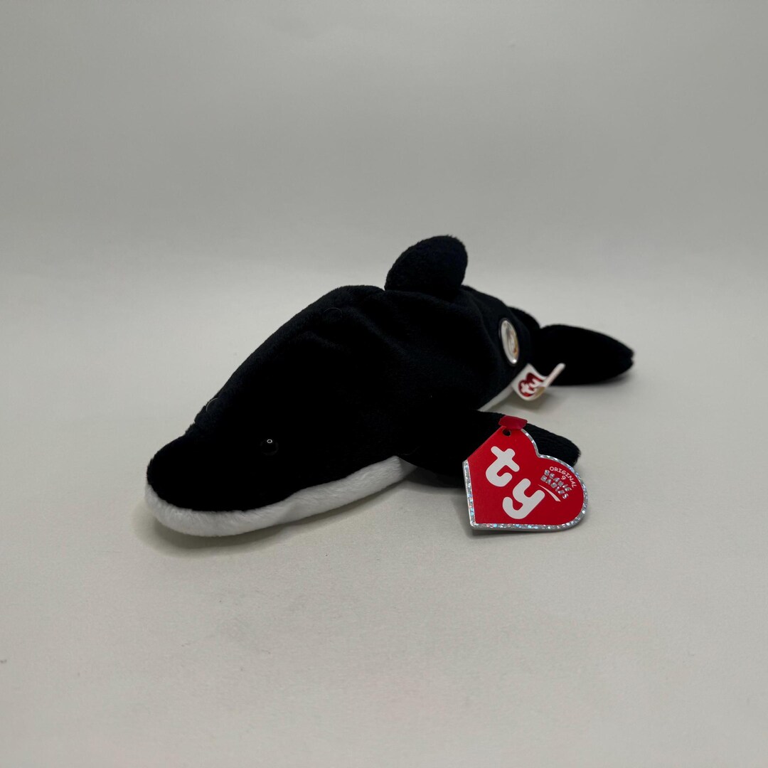 Ty "splash Bboc" the Orca Whale Beanie Baby, Vintage, Rare and Retired ...