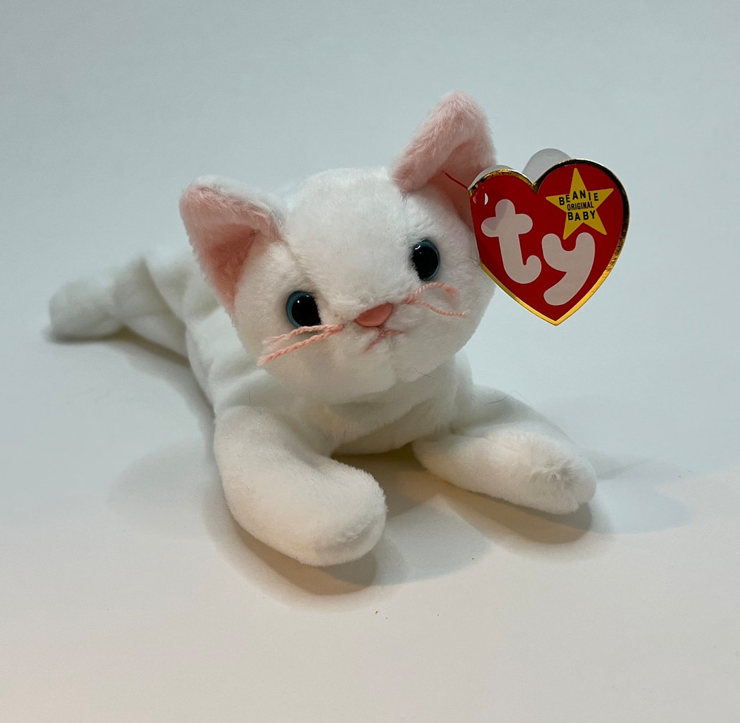 Rare Beanie Babies Cat, Flip the Cat, Vintage Toys From the 90s and ...