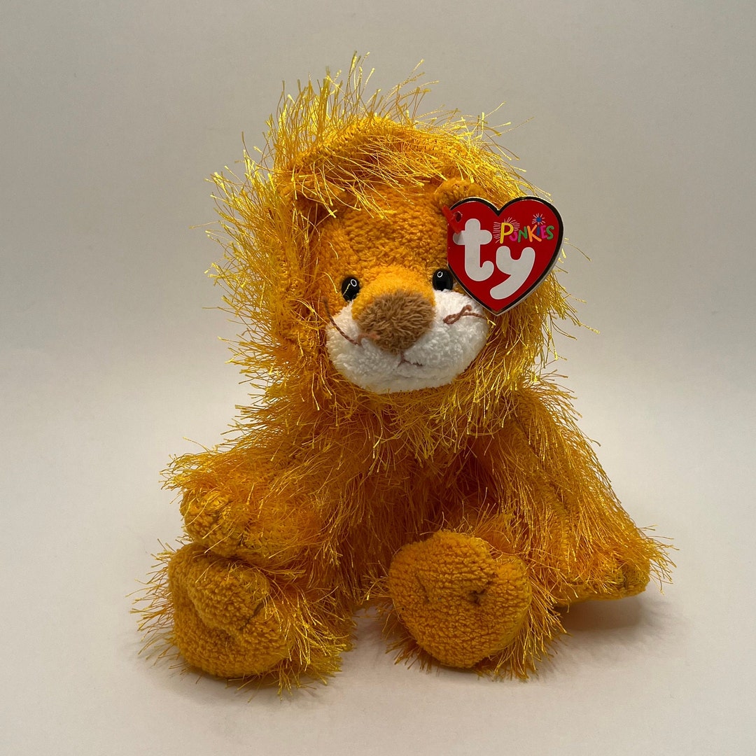 Ty Kitty el león de la colección Punkies en - Etsy México
