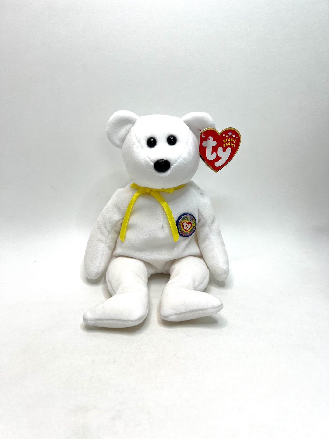 Ty "color Me Birthday Beanies" Rabbit and Two Bears, Vintage, Rare and ...