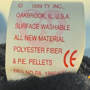 Ty "luke" the Black Lab Beanie Baby, Vintage, Rare & Retired - Etsy