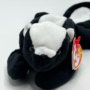 Ty "stinky" the Skunk Beanie Baby, Vintage, Rare and Retired - Etsy