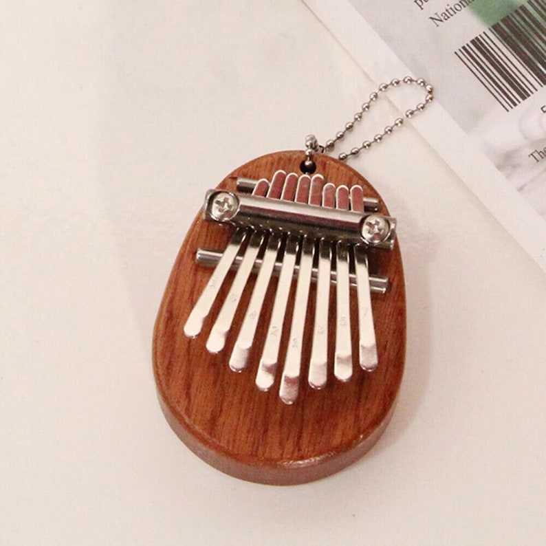 Mini 8 Keys Kalimba Thumb Piano Finger Percussion Pocket Musical - Etsy