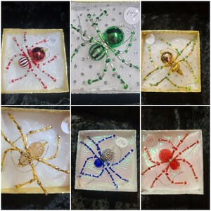 Handmade Holiday Christmas Spider Ornament W/ Legend , Great Gift - Etsy
