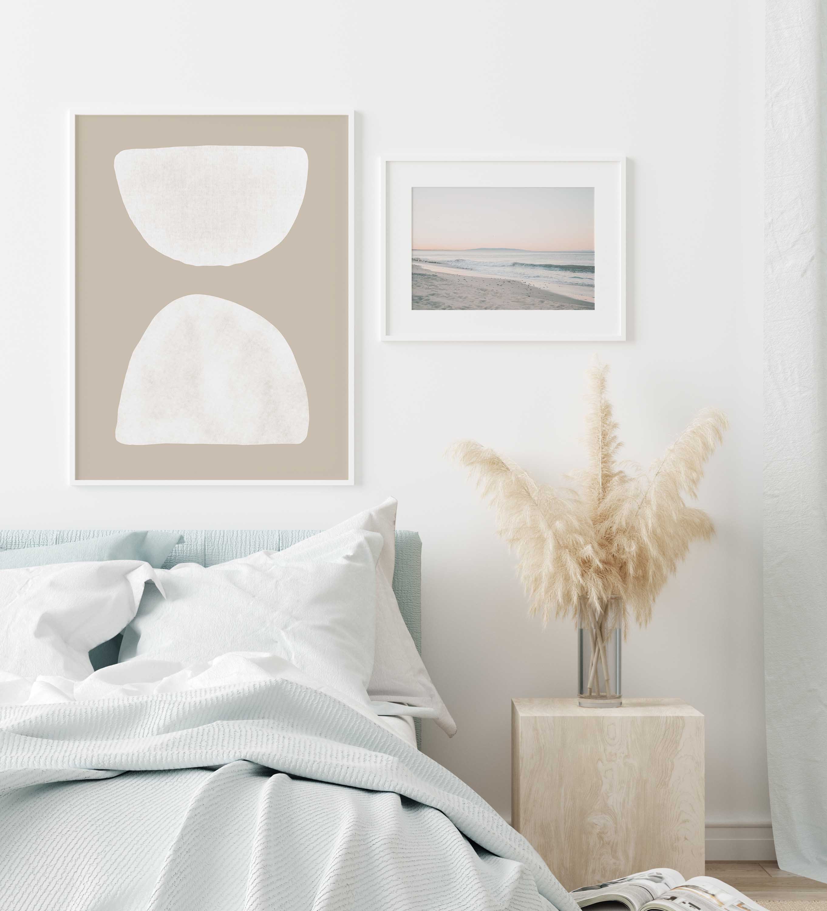 Neutral Abstract Wall Art, Minimalist Wall Art, DIGITAL DOWNLOAD Prints ...